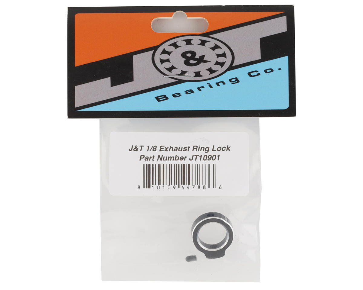 J&T Bearing Co. J&T 1/8 Exhaust Aluminum Ring Lock [JTB-JT10901 ...
