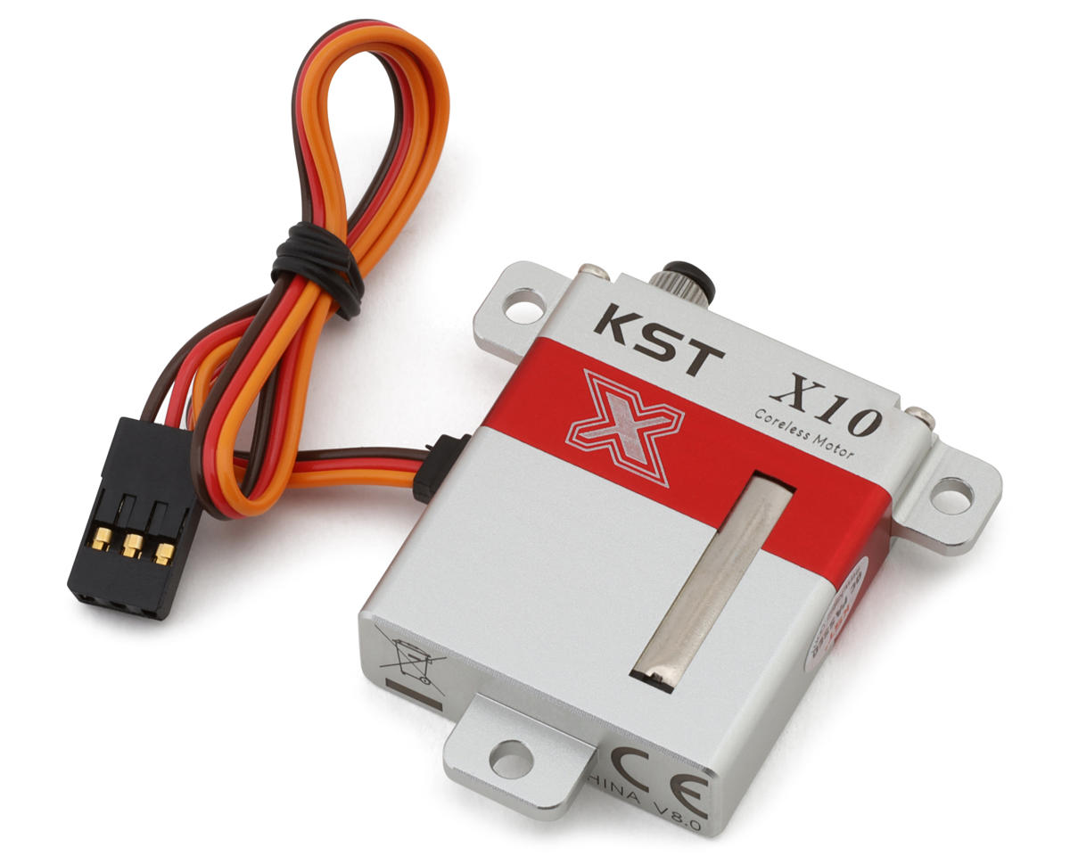 KST X10 V8.0 Aluminum Coreless Digital Metal Gear Wing Servo (Gliders ...
