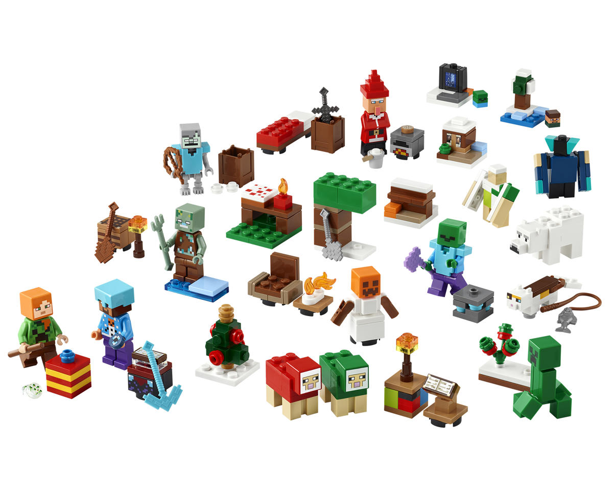 LEGO Minecraft® Advent Calendar 2025 Set [LEG21280] - HobbyTown