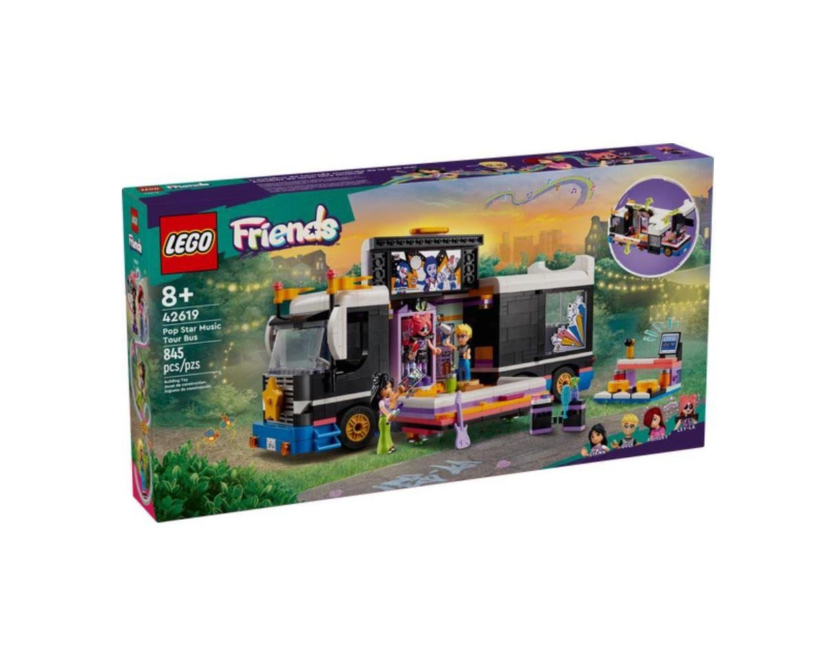 LEGO Friends Pop Star Music Tour Bus Set [LEG42619] - HobbyTown