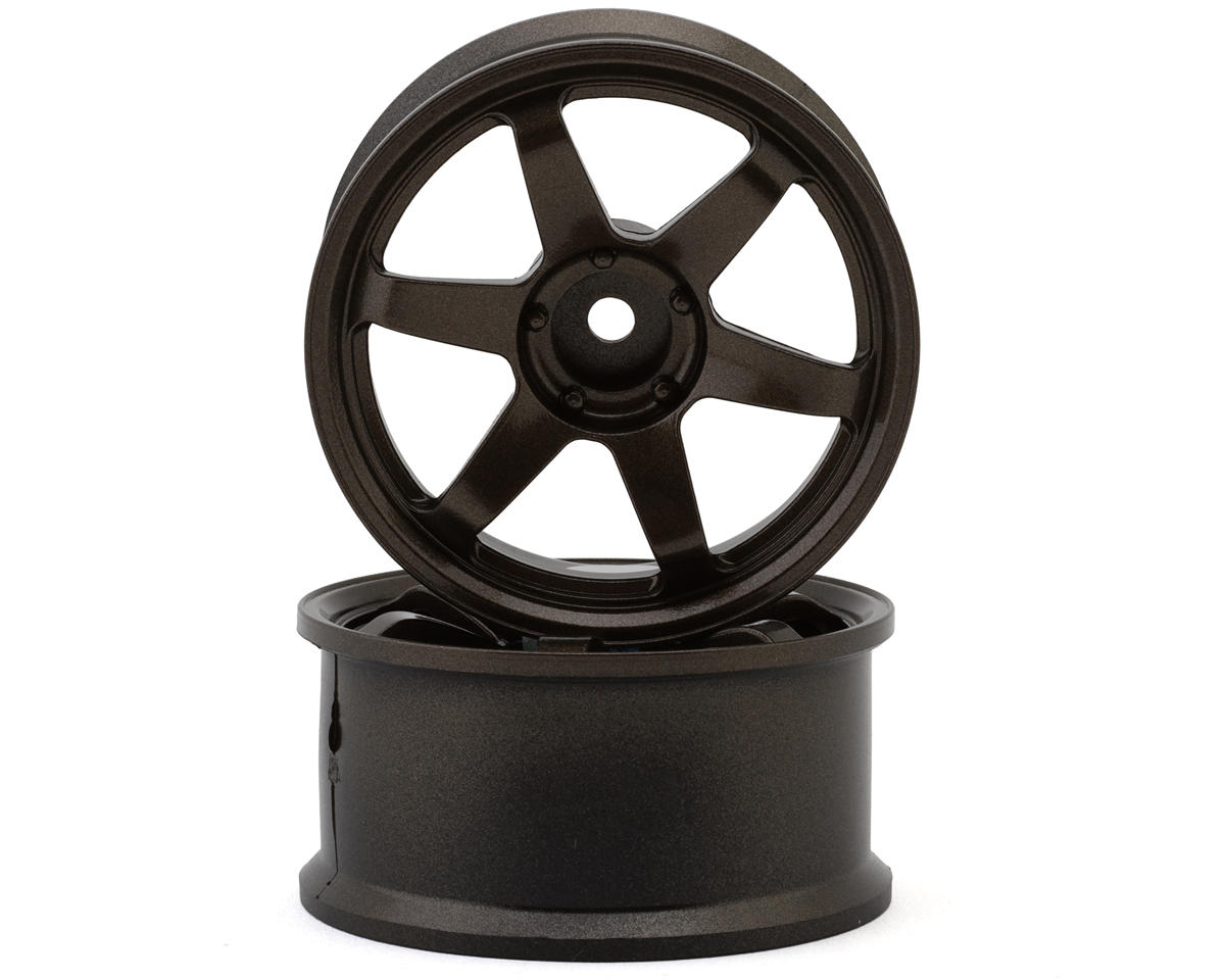 LAB TE37 Sports 1/10 High Traction Drift Wheels (Bronze) (2) (8mm ...