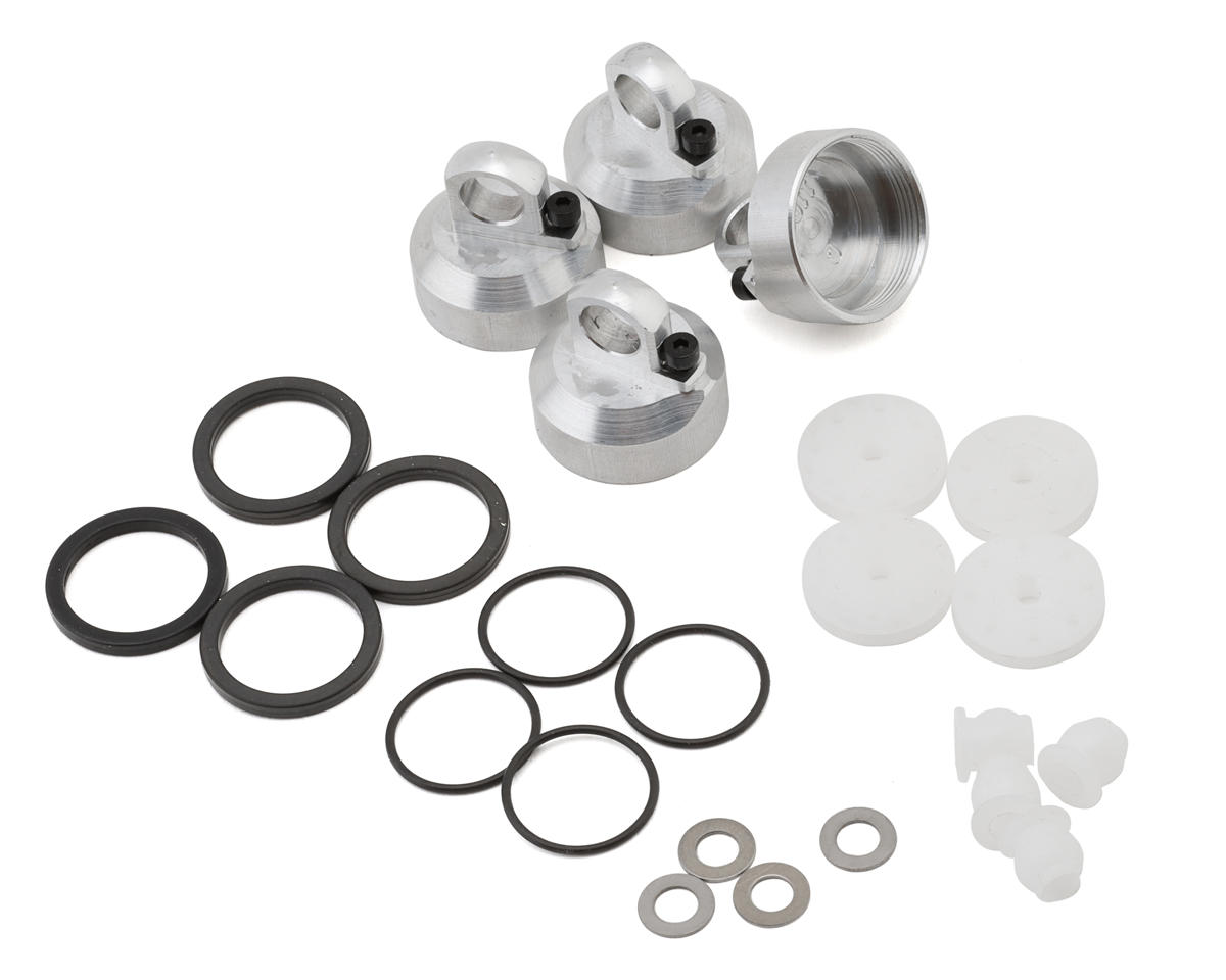 M2C Team Corally 16mm ZRS Shock Caps, Pistons & O-Rings Set [M2C11016 ...