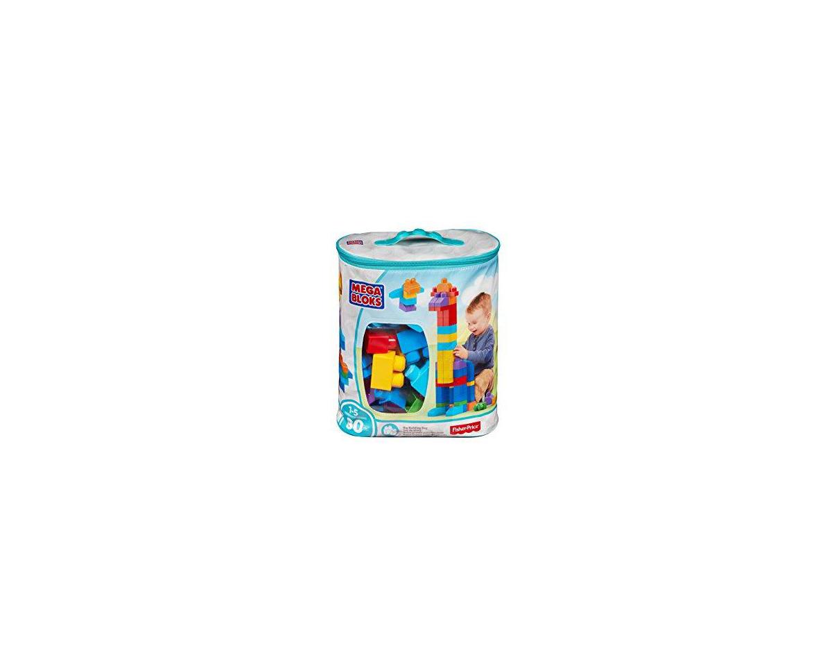 Mattel Mega Bloks Fisher-Price First Builders Big Building Blocks Bag ...