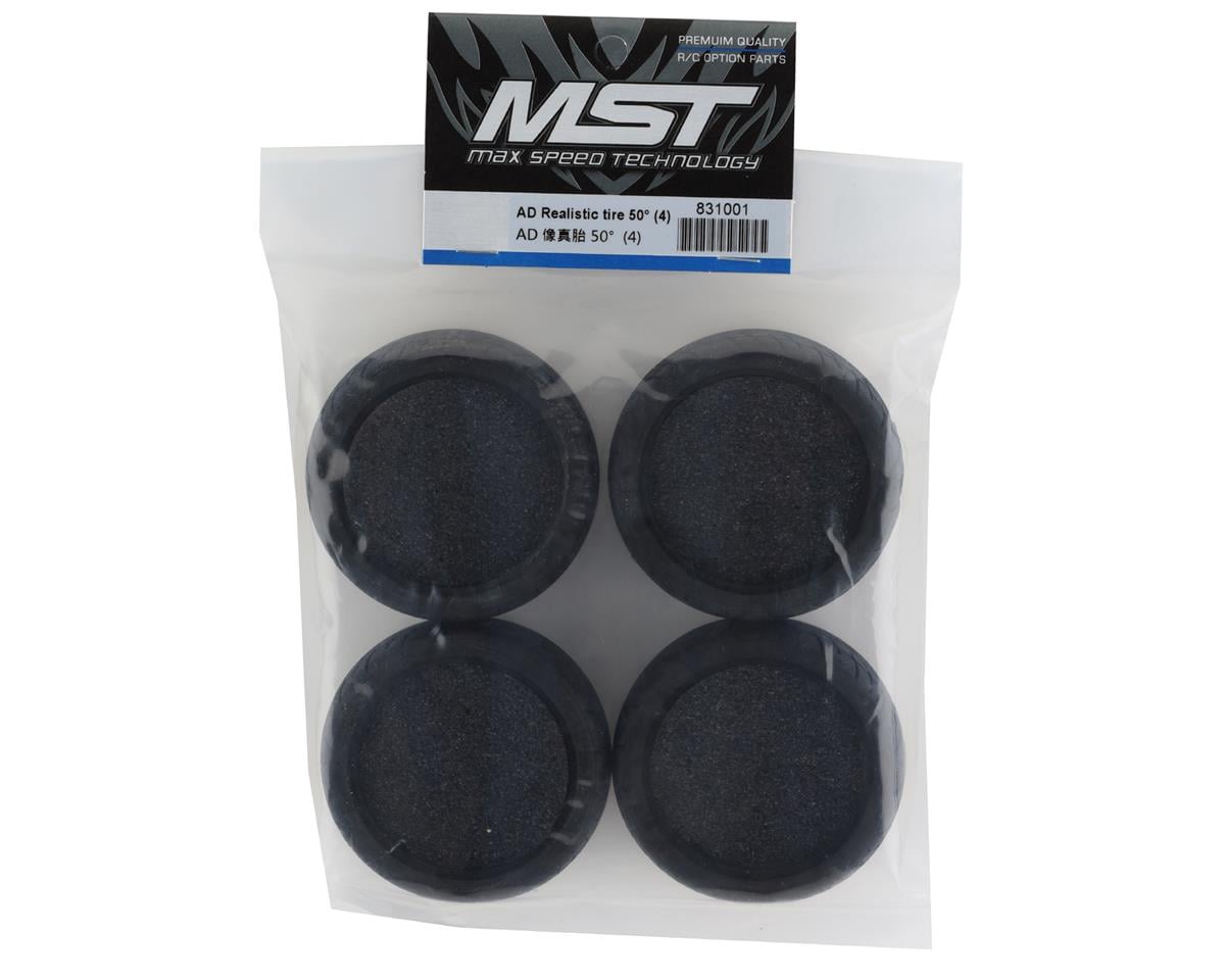MST AD Realistic tire 50° (4) [MXS-831001] - HobbyTown