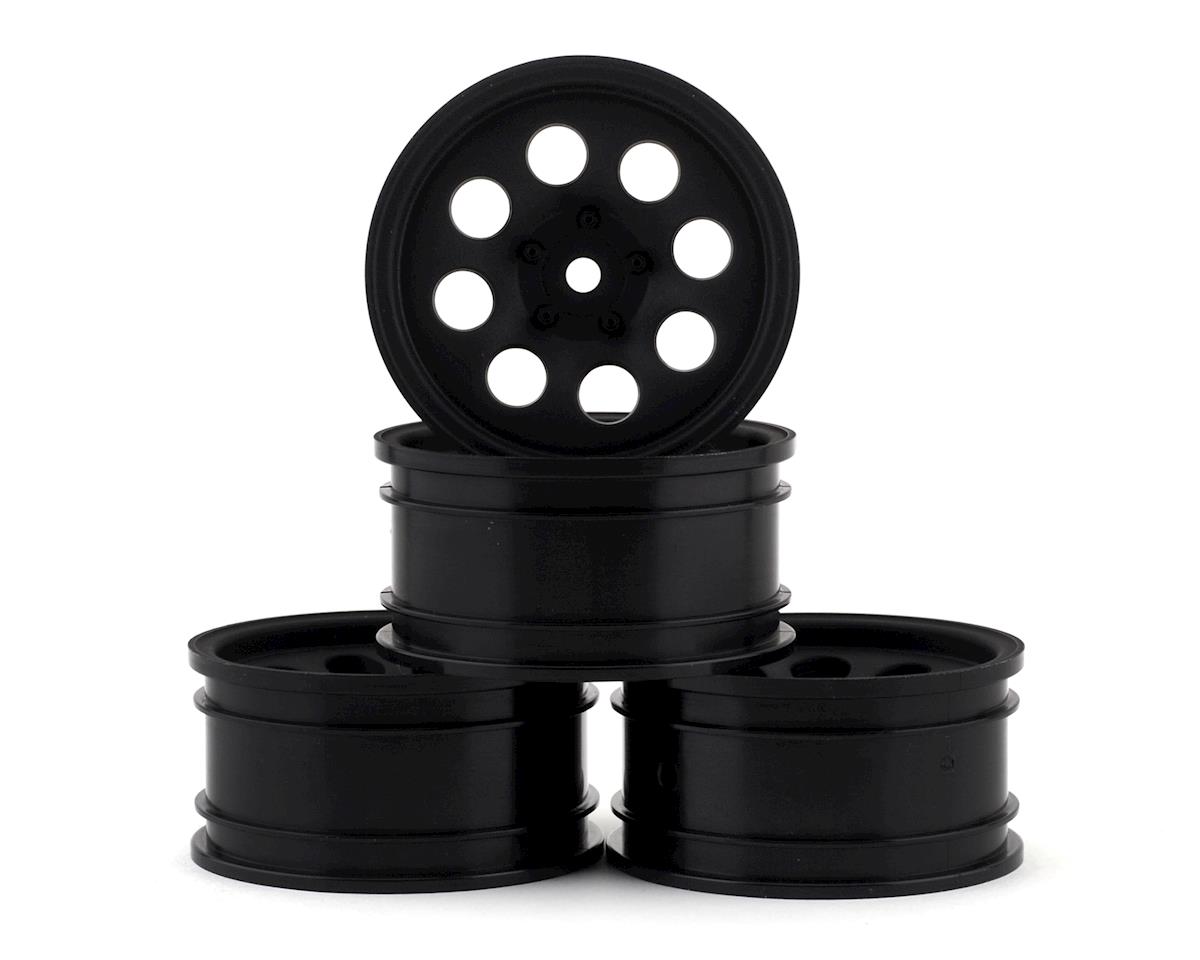 MST Black flat 58H wheel (+5) (4) [MXS-832069BKF] - HobbyTown