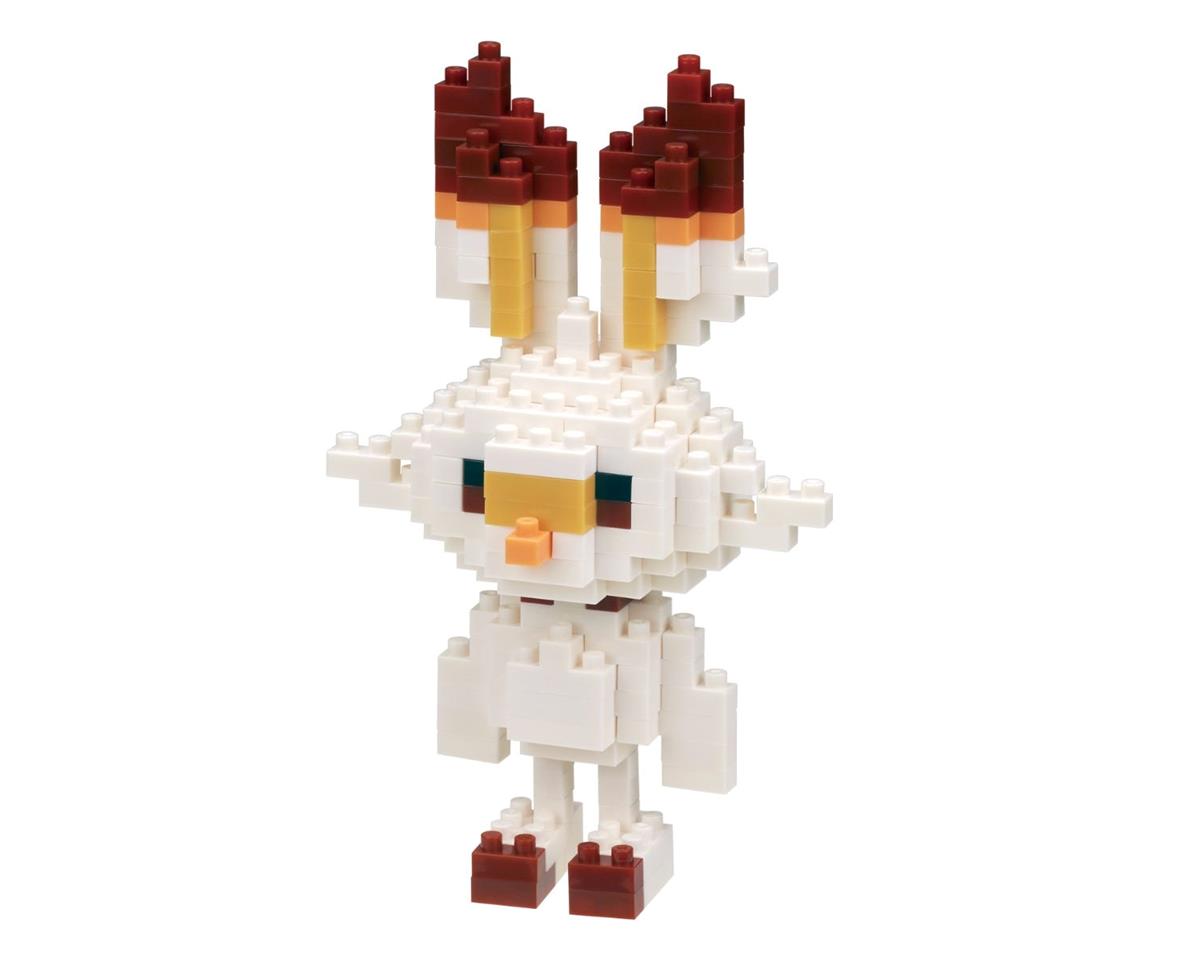 Nanoblock Scorbunny "Pokemon" Nanoblock Pokemon Series (Box of 12 ...