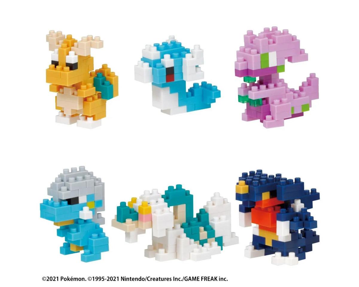 Nanoblock Mininano Series: Pokemon Dragon Type Set #1 (Box of 6 ...