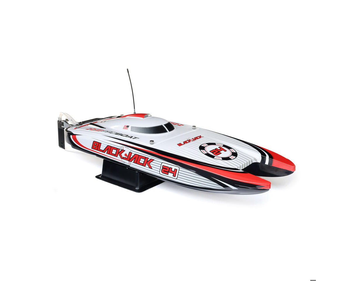 Pro Boat Blackjack 24" V2 Catamaran Brushless RTR Electric Boat ...