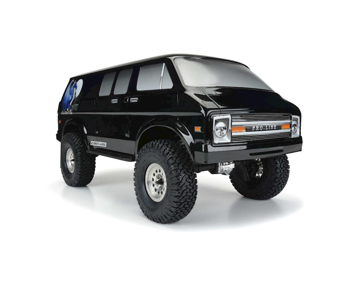 Pro-Line 70's Rock Van 12.3" Tough-Color Rock Crawler Body (Black ...