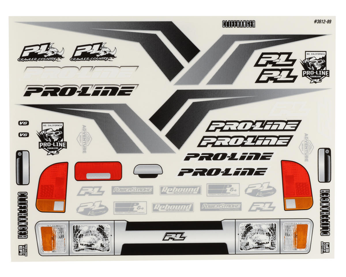 Pro-Line SCX6 Cliffhanger High Performance Rock Crawler Body (Clear ...