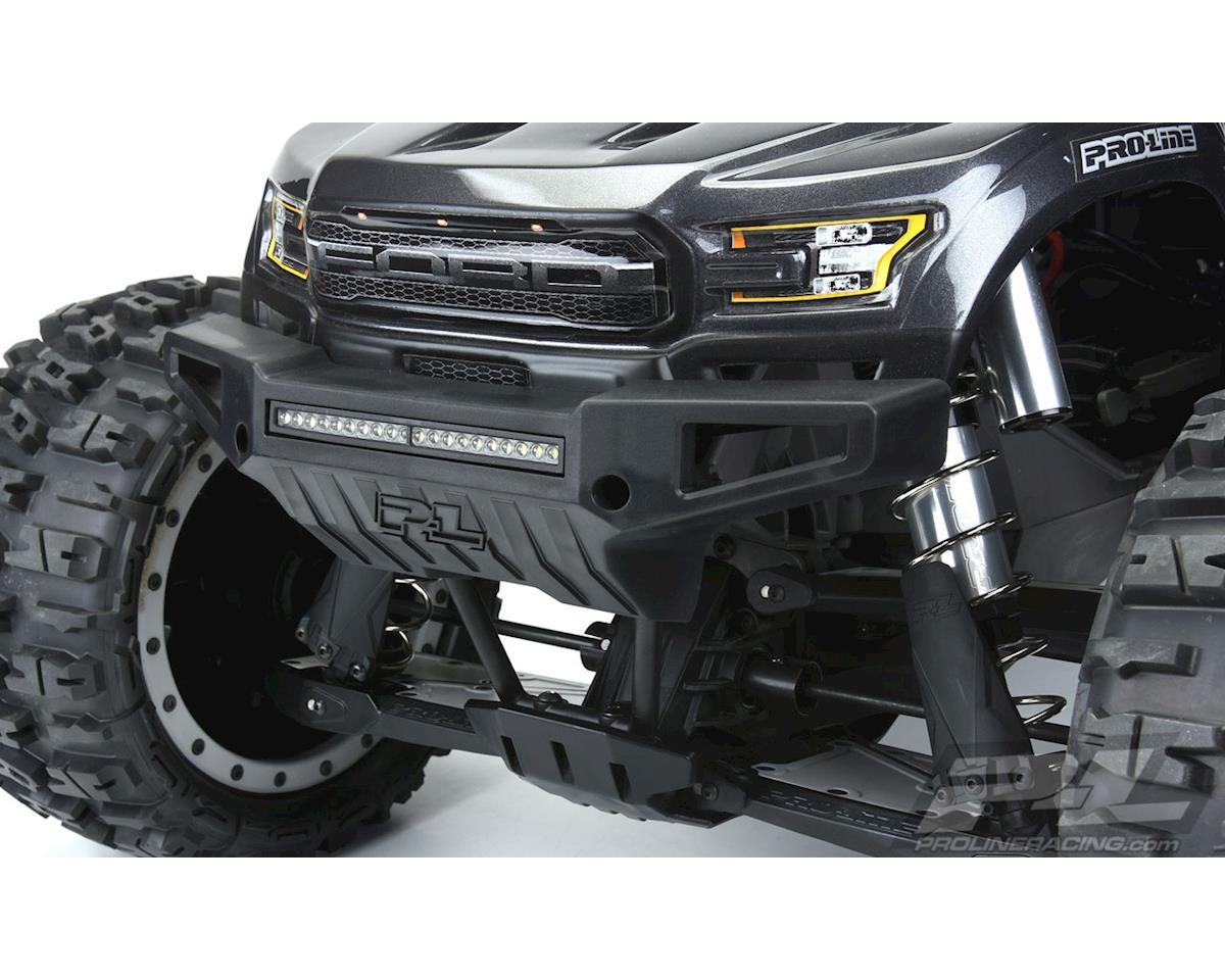 Pro-Line X-MAXX PRO-Armor Front Bumper w/4" LED Light Bar [PRO6342-01 ...