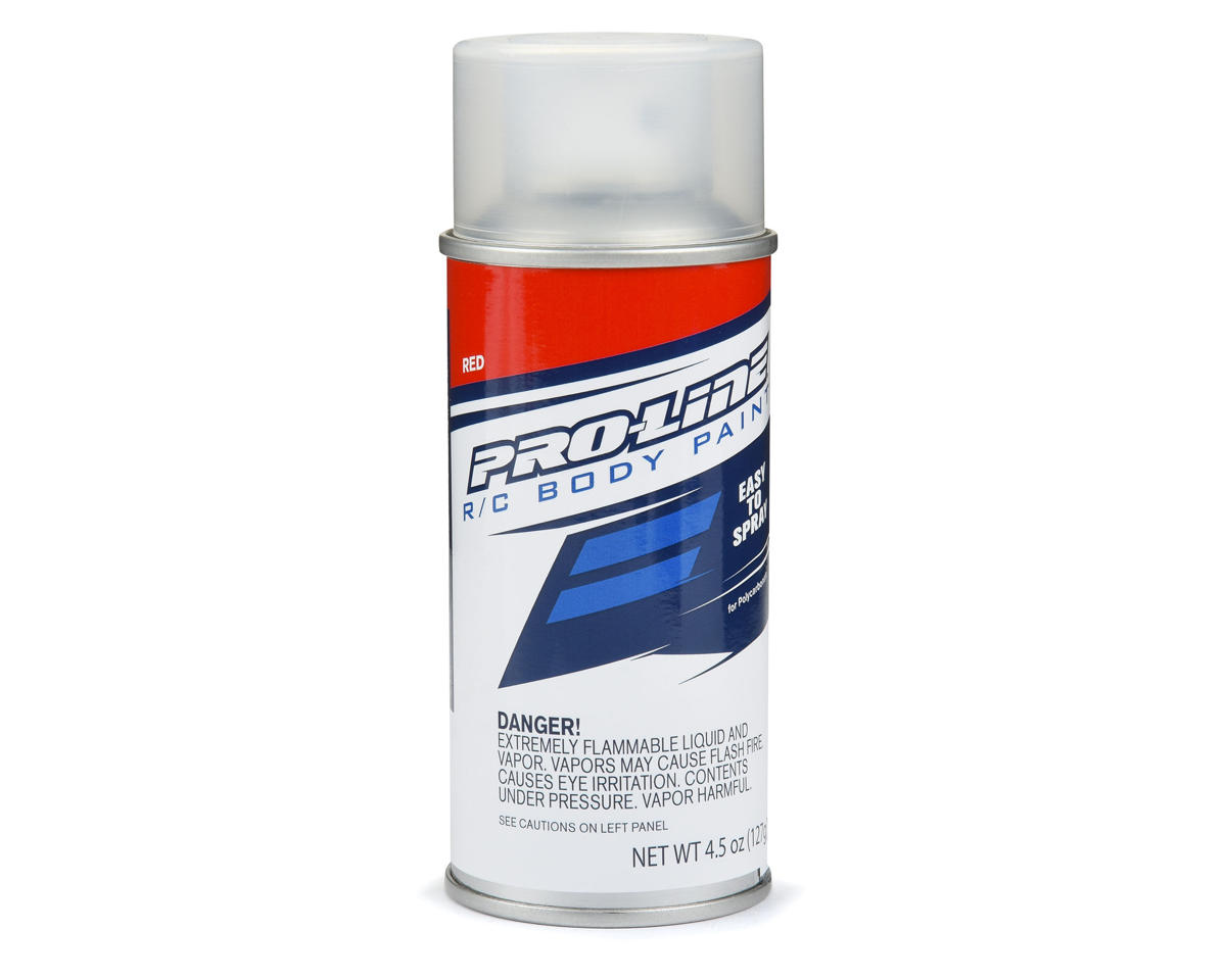 Pro-Line RC Body Spray Paint (Red) (4.5oz) [PRO6436-02] - HobbyTown