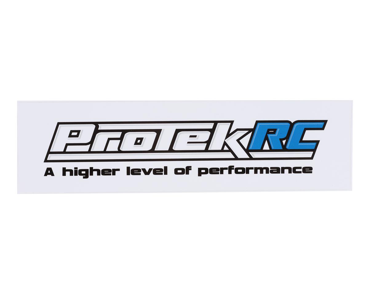 ProTek RC Bumper Sticker (White) [PTK-1013W] - HobbyTown