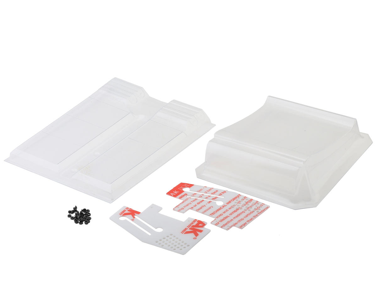 Quasi Speed Sprint Car Medium Downforce Top Wing (7"x7") (Clear) [QS ...