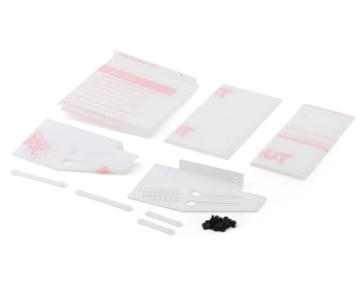 Quasi Speed Sprint Car Lightweight Top Wing w/Mounts (6"x6") (Clear ...