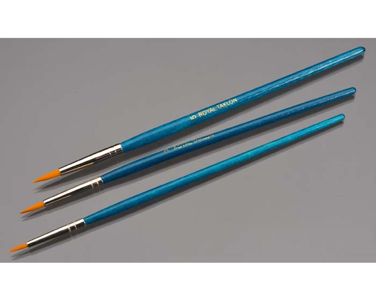 Royal Brush Manufacturing Gold Taklon Round Value Brush Set [RBMRSET ...