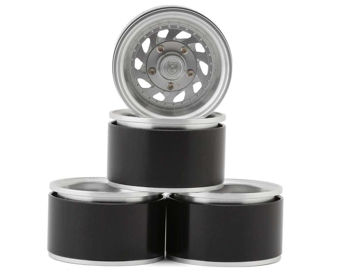 RC4WD Center Line 1.55" Warrior Deep Dish Aluminum Beadlock Wheels (4 ...