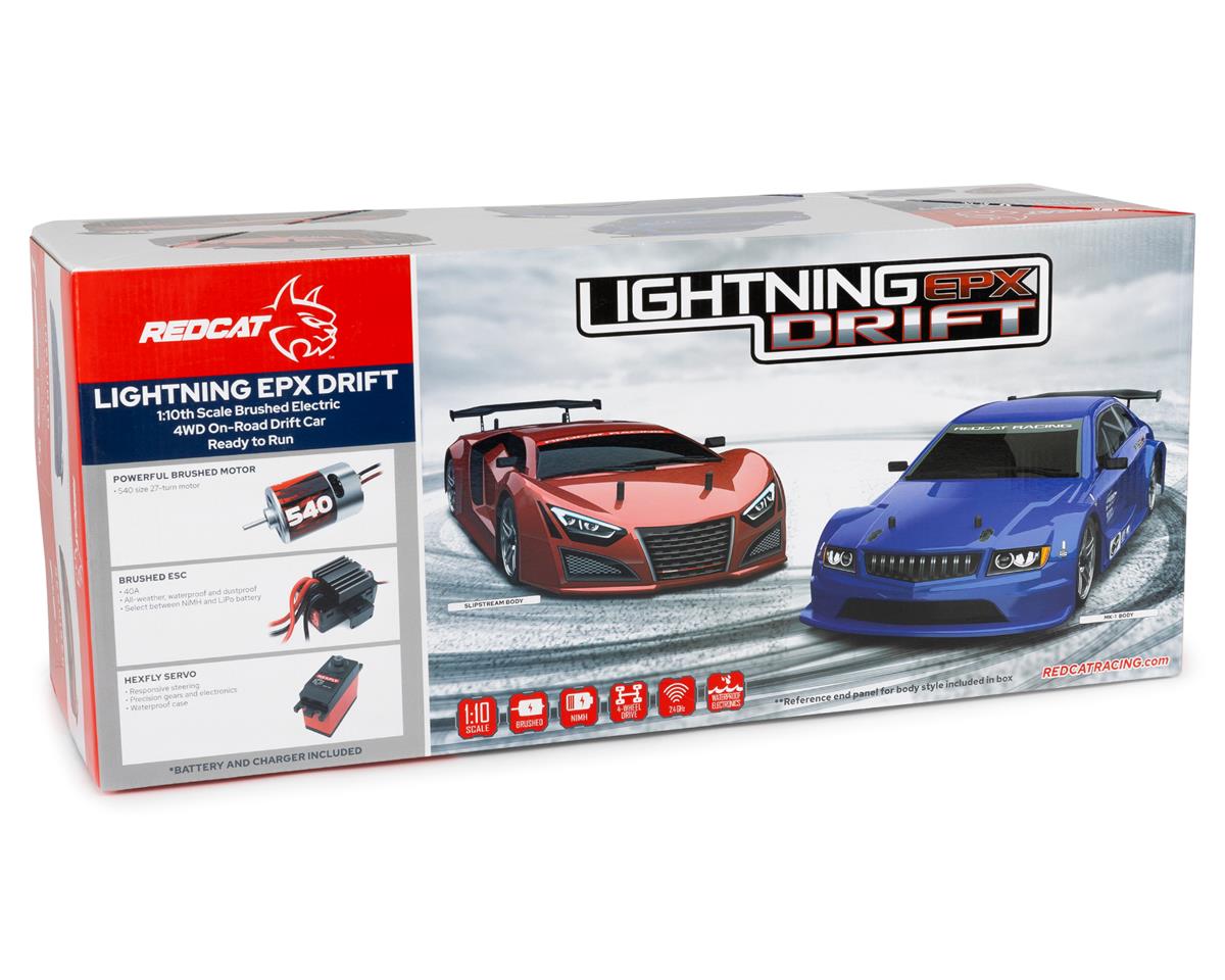 Redcat Lightning EPX Drift 1/10 RTR 4WD Touring Car (Red) [RER08002 ...