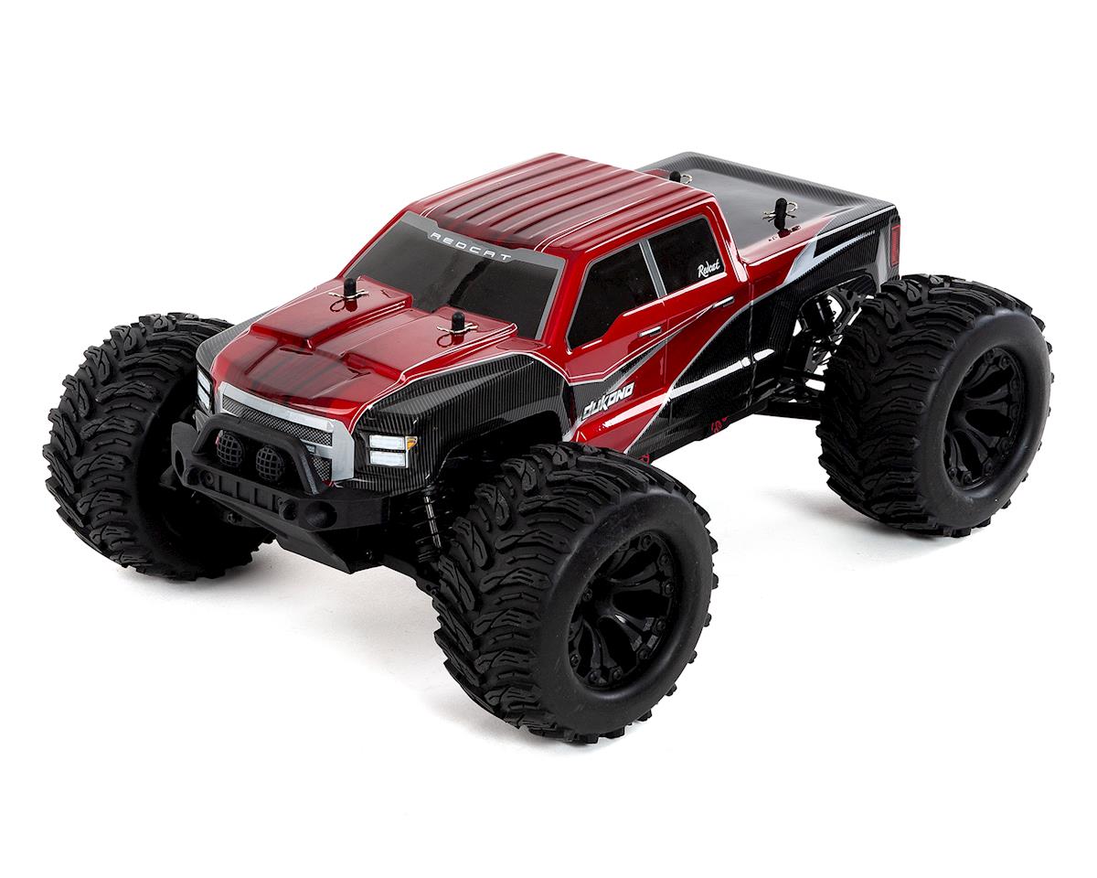 Redcat Dukono 1/10 Electric RTR 4WD Monster Truck (Red) [RER10674 ...