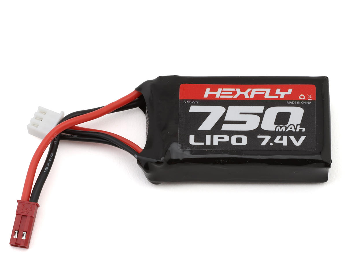 Redcat MT-18/Ascent-18 2S Lipo Battery (7.4V/750mAh) w/JST Connector ...
