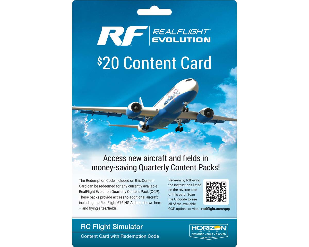 RealFlight 2023 Quartly Content Card [RFL2002] - HobbyTown