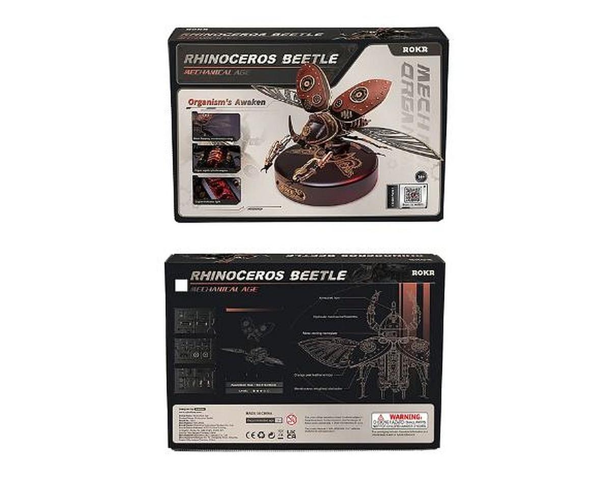 Robotime Mechanical Age; Rhinoceros Beetle [ROEMI01] - HobbyTown
