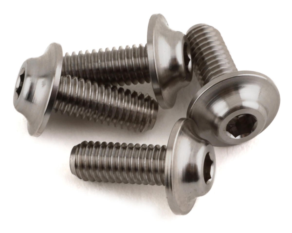 Reve D 3x8mm Large Diameter SPM Titanium Button Head Screw (4) [RV-RT ...