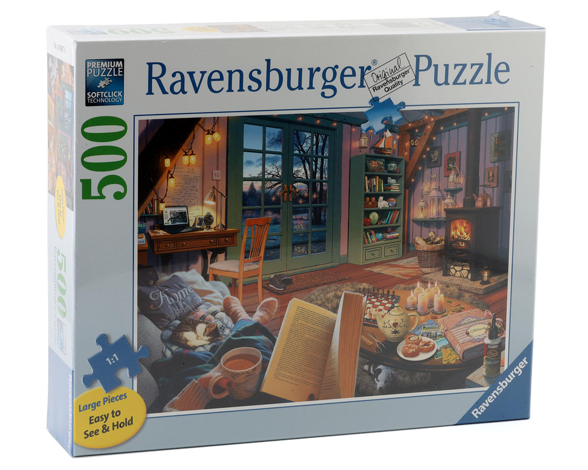 Ravensburger Cozy Retreat Large Format Jigsaw Puzzle (500pcs) [RVB14967 ...