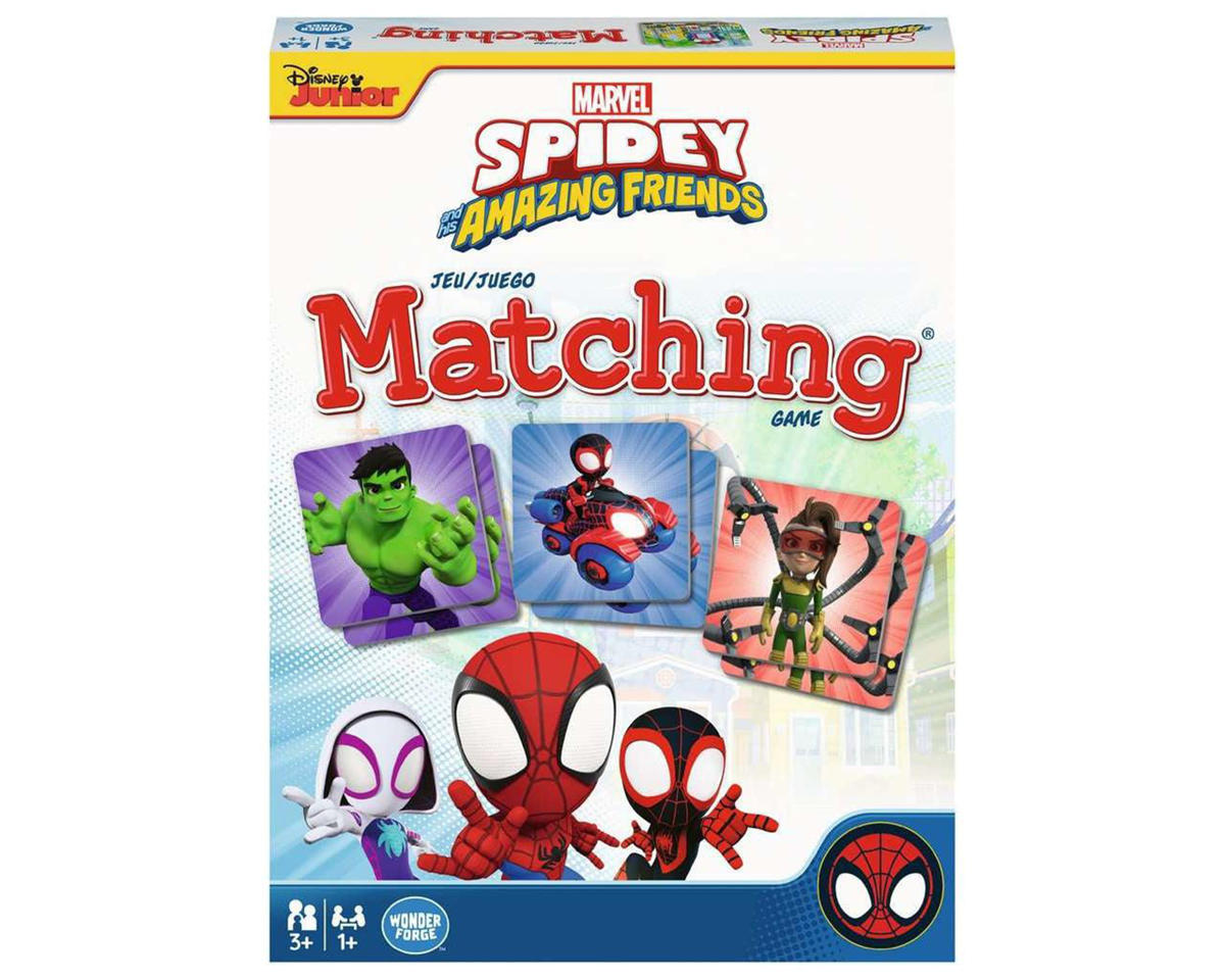 Ravensburger Wonder Forge Spidey and His Amazing Friends Matching Game ...