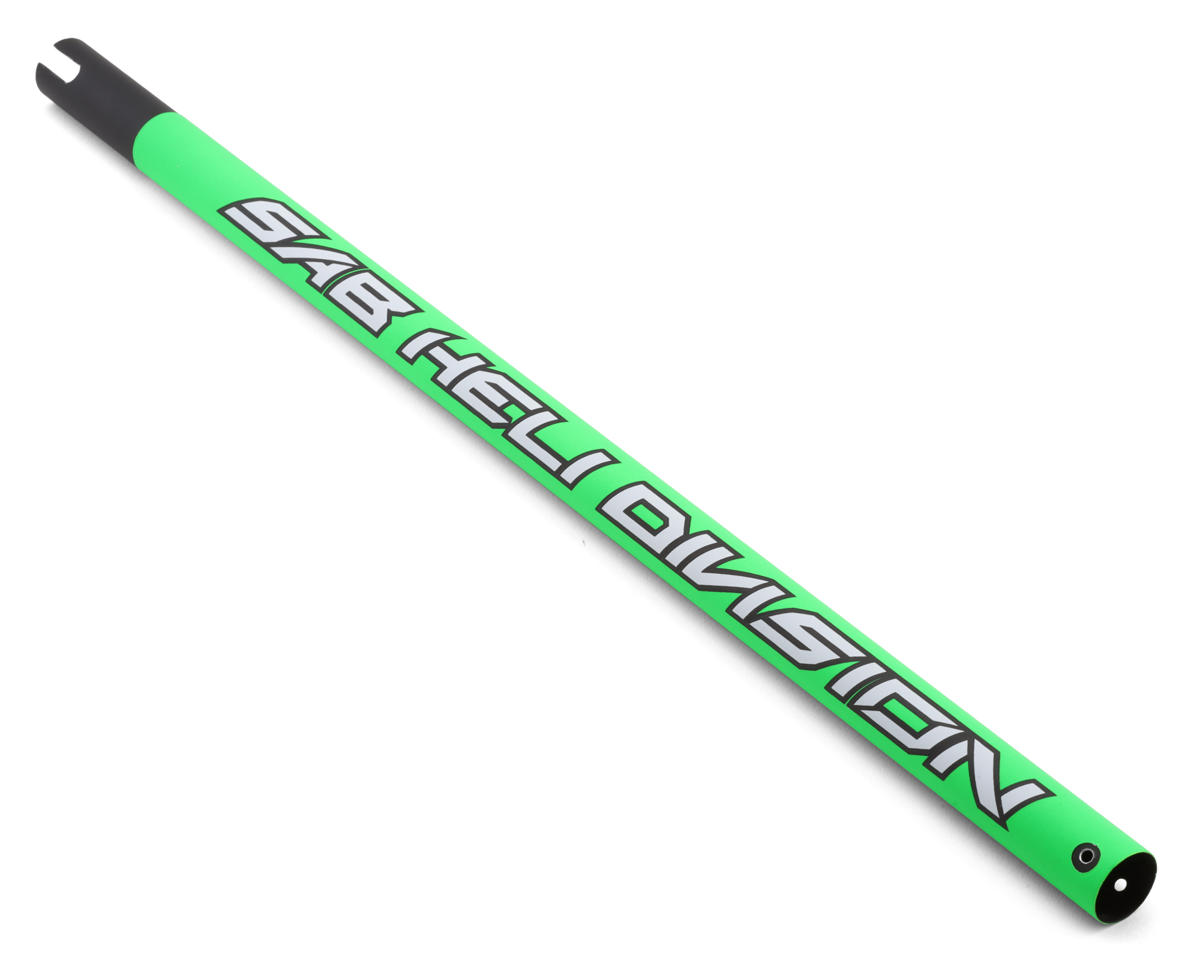SAB Goblin Aluminum Tail Boom (Green) (Goblin Raw 420/Raw Competition ...