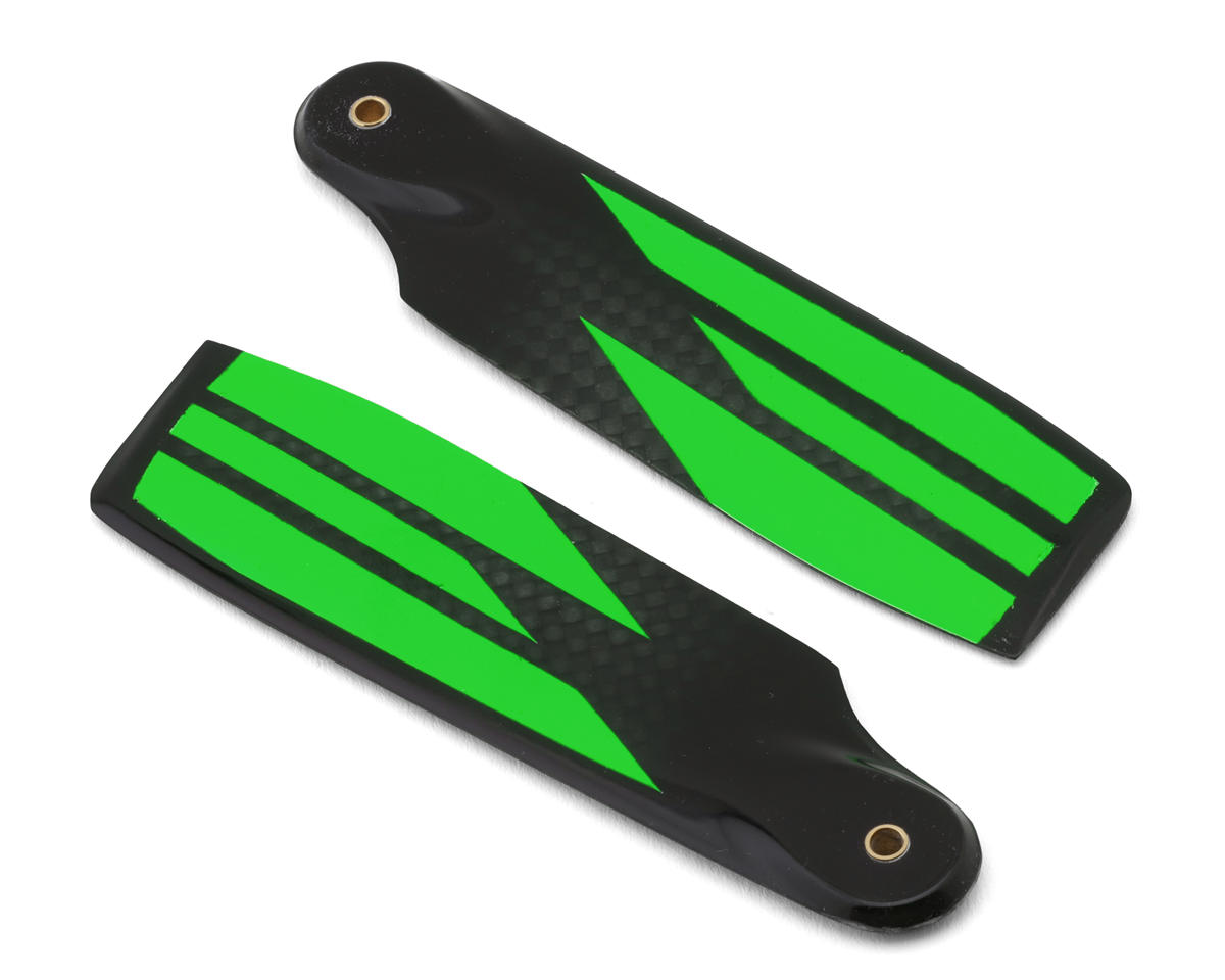 SAB Goblin 95mm "S Line" Carbon Fiber Tail Blades (Green) [SABS95-GR ...