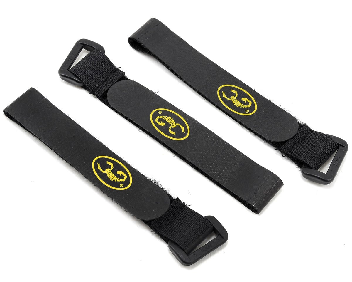 Scorpion Battery Lock Strap Set (3) (Xtra-Small) [SCP-LKSTRAPXS ...