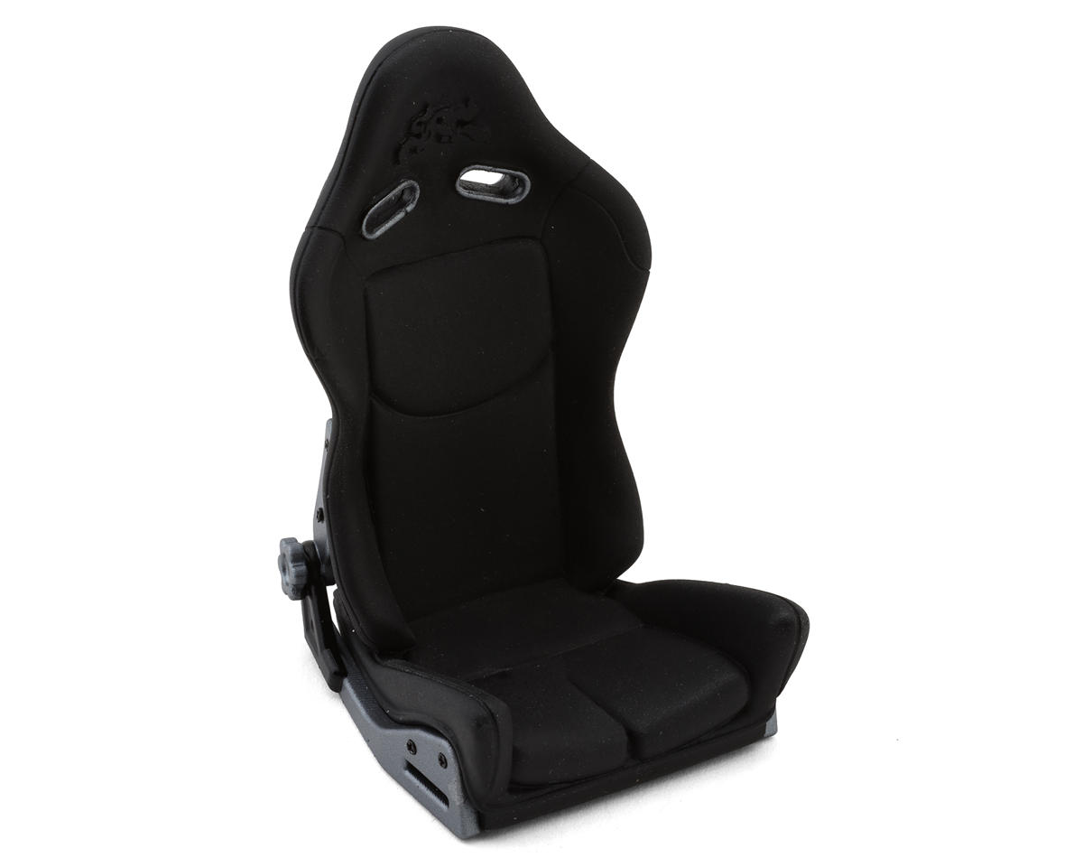 Sideways RC 1/10 Scale Bucket Seat 6 (Black) [SDW-BSEATV6BK] - HobbyTown