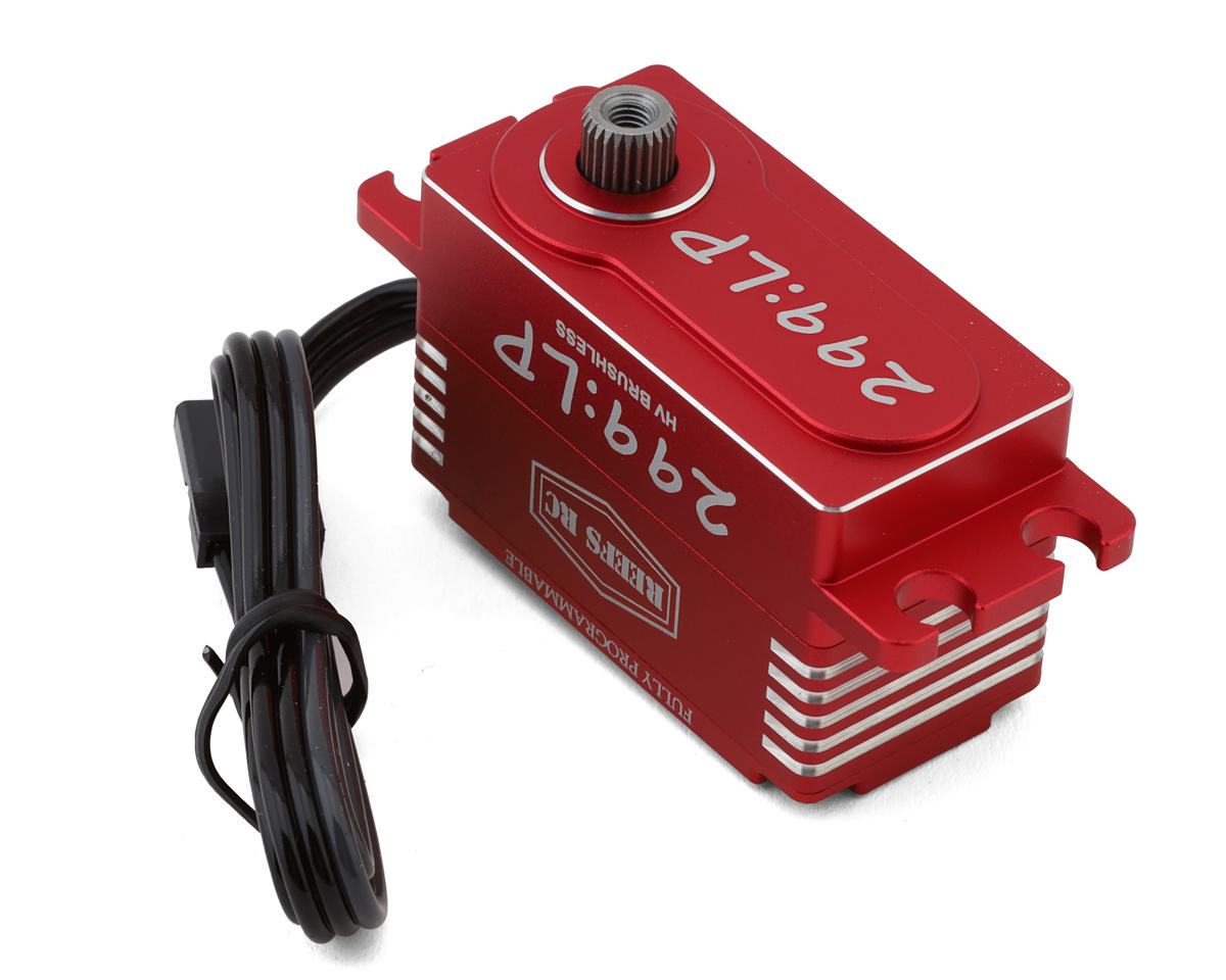 Reefs RC 299LP High Torque/Speed Brushless Low Profile Servo (High ...