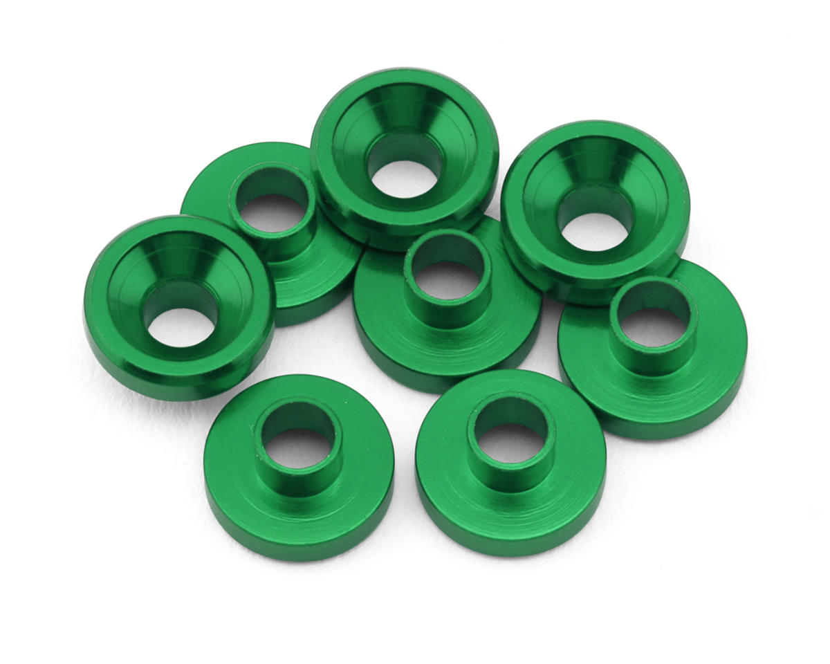 Reefs RC Servo Washers, Green (8) [SEHREEFS49] - HobbyTown