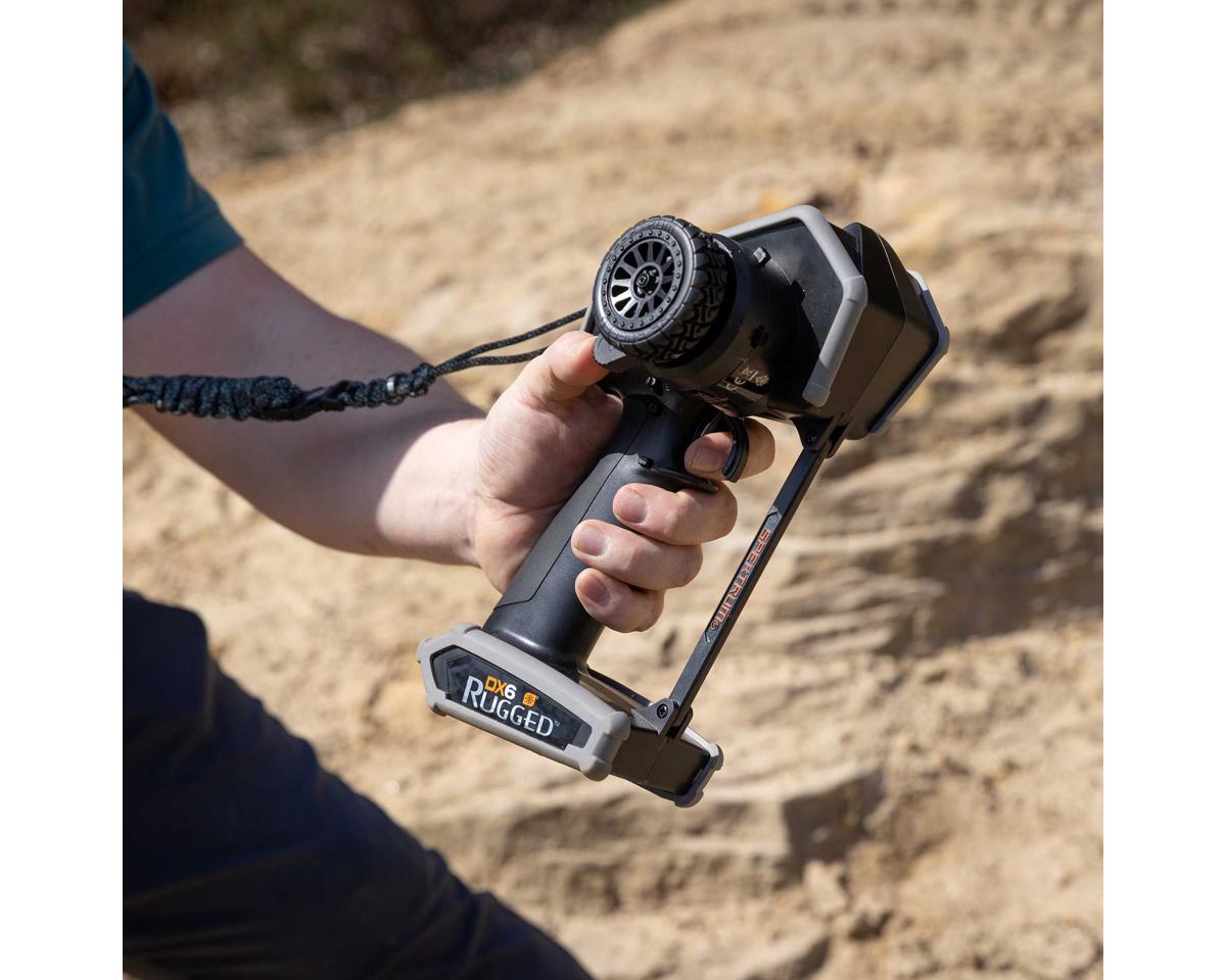 Spektrum RC DX6 Rugged 6-Channel DSMR Surface Radio w/SR515 Receiver ...