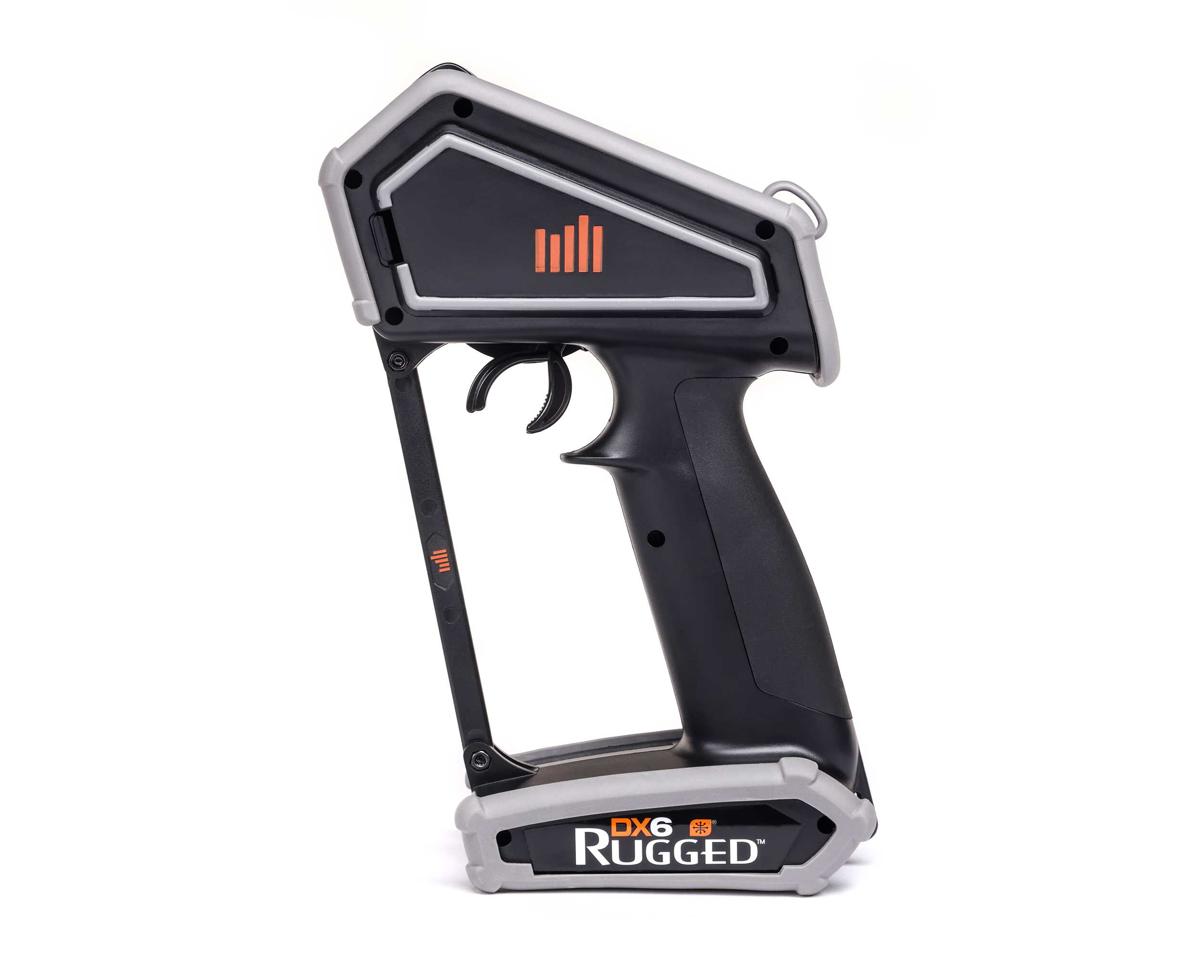 Spektrum RC DX6 Rugged 6-Channel DSMR Surface Radio w/SR515 Receiver ...