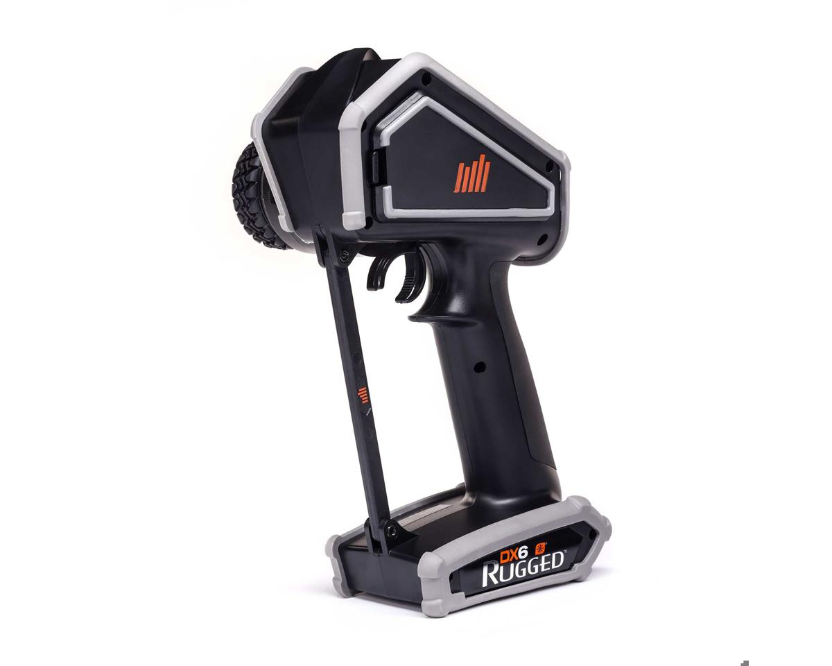 Spektrum RC DX6 Rugged 6-Channel DSMR Surface Radio w/SR515 Receiver ...