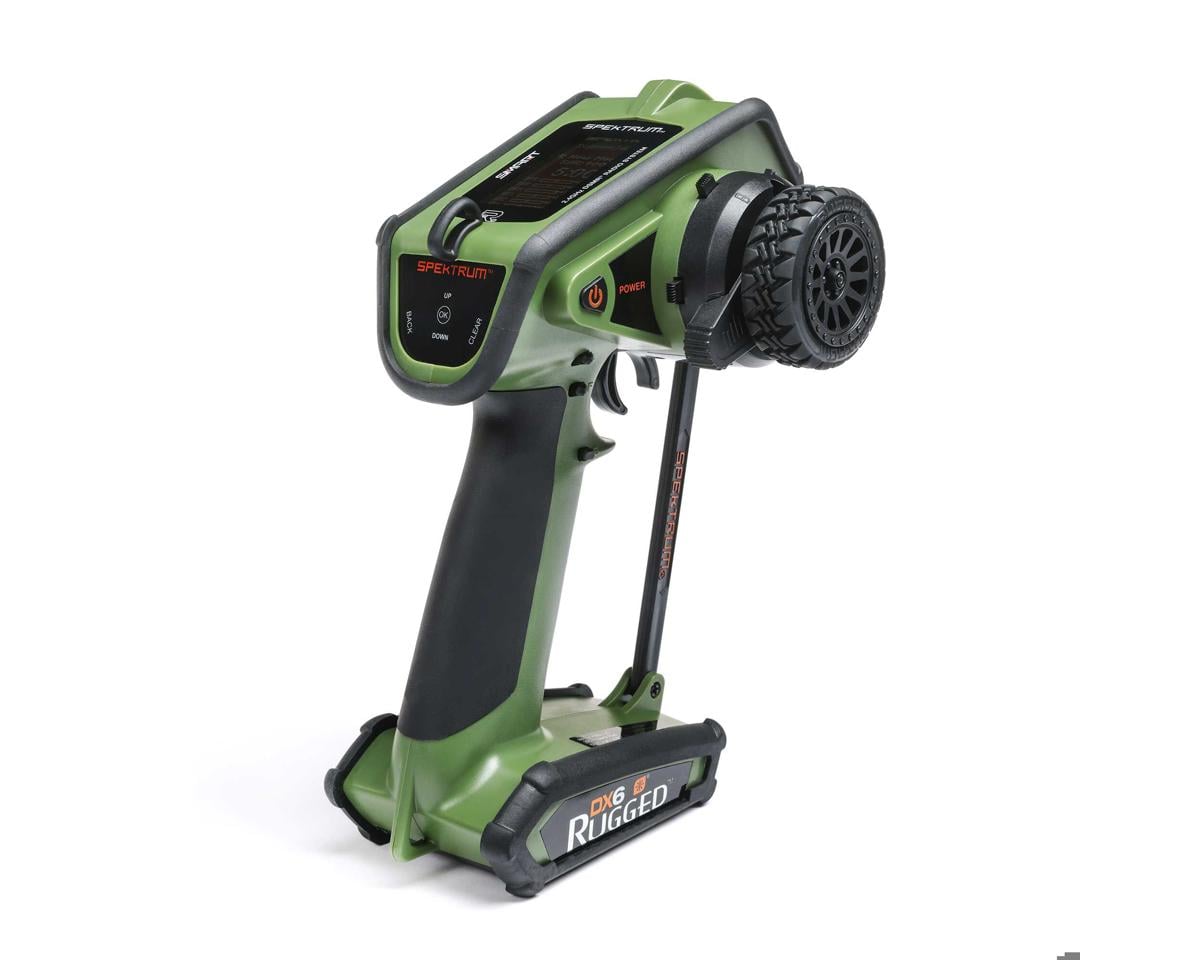 Spektrum RC DX6 Rugged 6-Channel DSMR Surface Radio (Transmitter Only ...