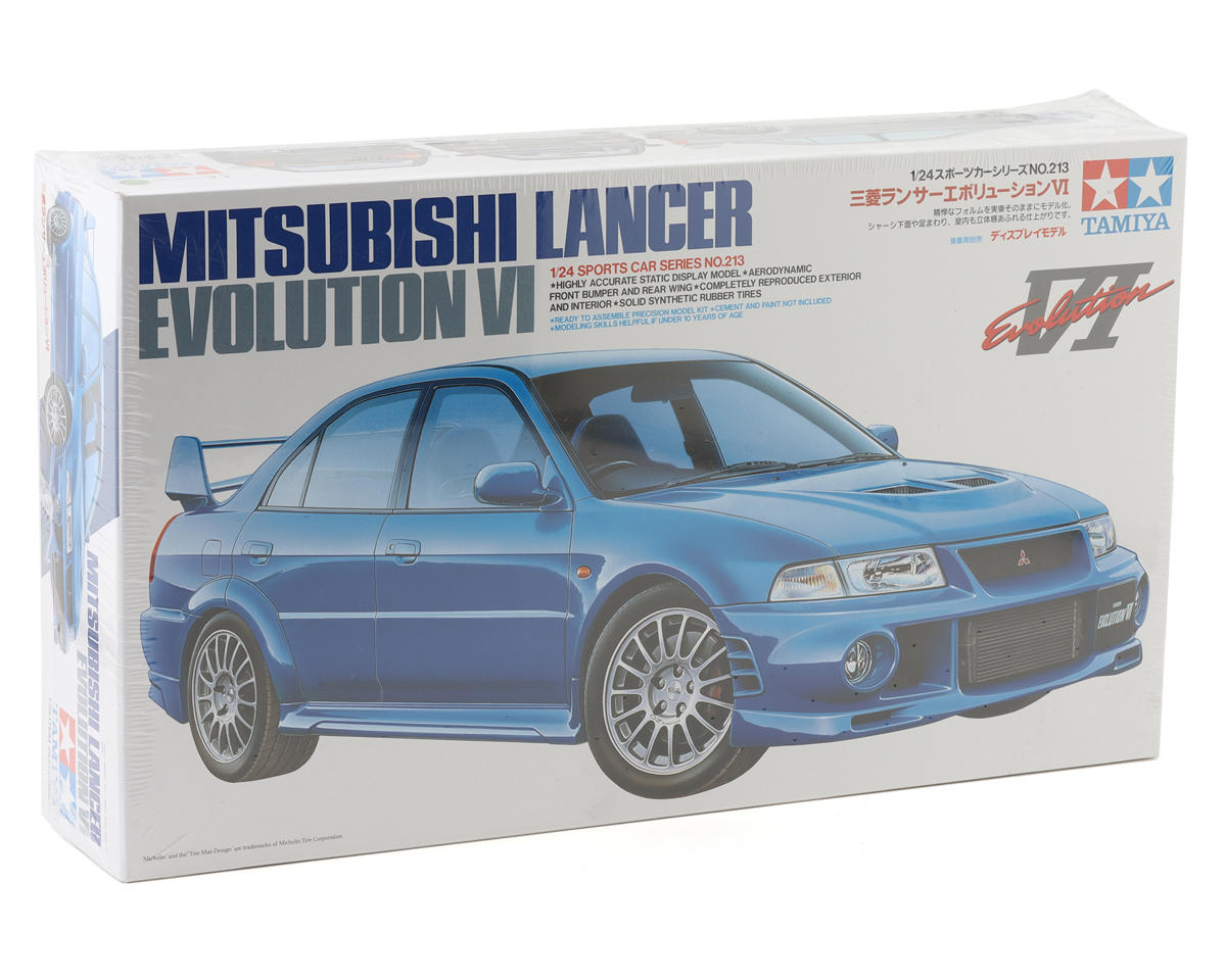 Tamiya 1/24 Mitsubishi Lancer Evo VI Model Kit [TAM24213] - HobbyTown