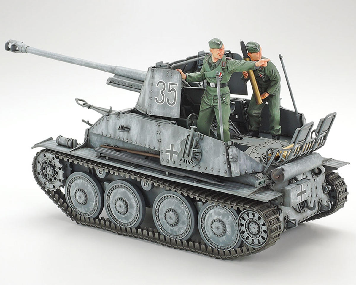 SCRATCH & DENT: Tamiya 1/35 German Tank Destroyer Marder III Plastic ...