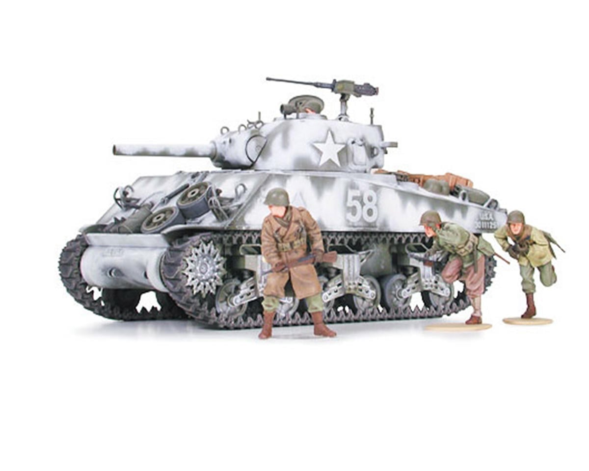 Tamiya 1/35 M4A3 Sherman 105mm Howitzer Plastic Model Kit [TAM35251 ...