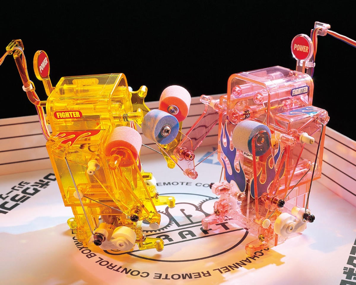 Tamiya Boxing Fighter Mechanical Remote-Control Robots Kit [TAM71113 ...