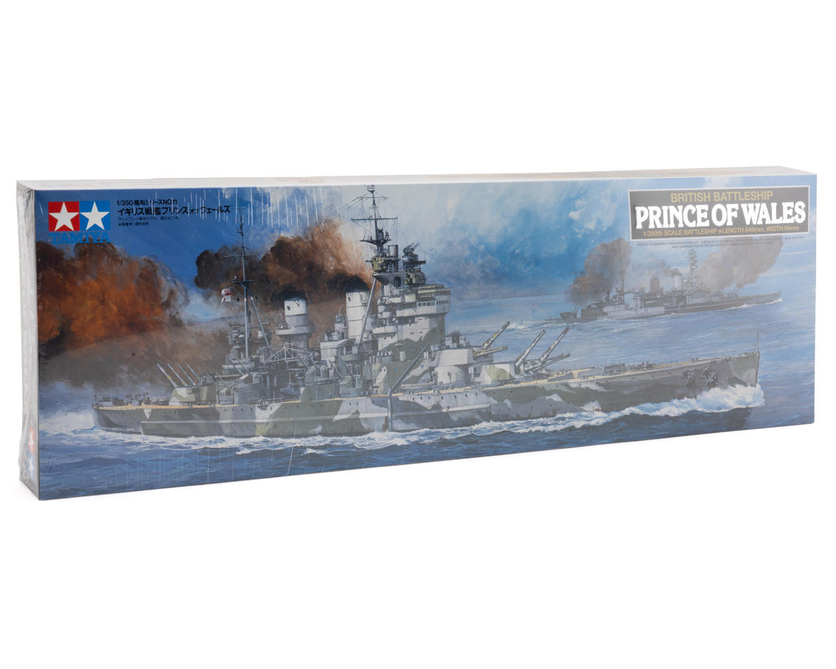 Model Kits HMS Prince Of Wales - British Battleship 1/350 Tamiya 78011 ...
