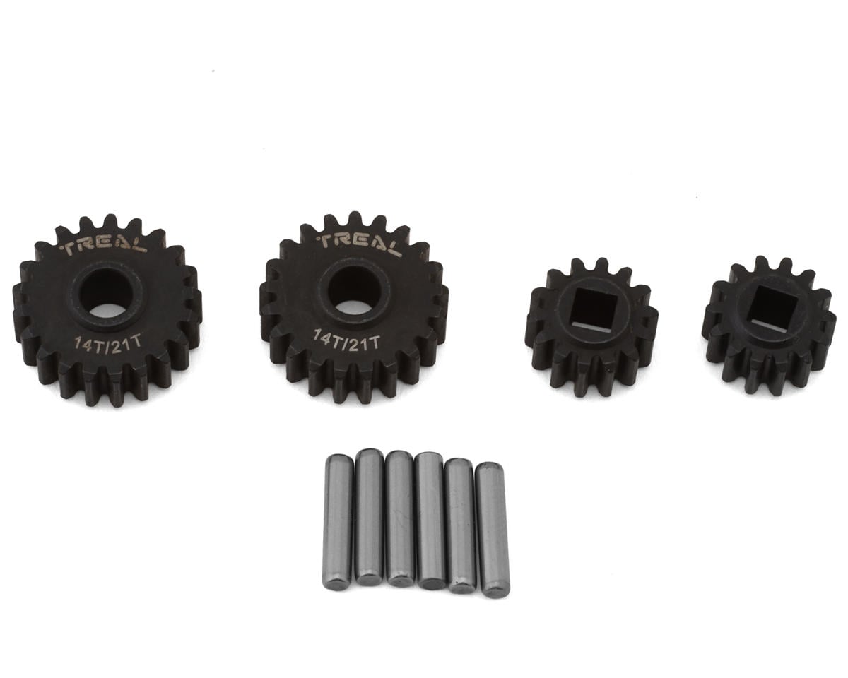 Treal Hobby Axial SCX10 III/Capra Overdrive Portal Gears (14T/21T ...