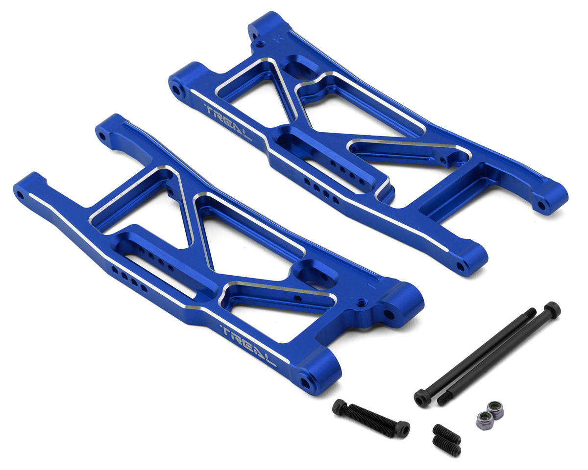 Treal Hobby Aluminum Rear Suspension Arms for Traxxas Sledge (Blue) (2 ...