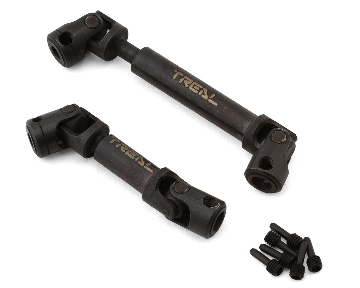 Treal Hobby Heavy Duty Steel Center Slider Driveshaft Set for Traxxas ...