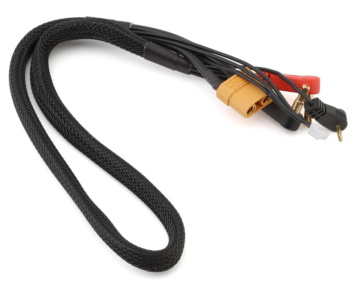 TQ Wire XT90 2S Charge Cable w/4mm & 5mm Bullet Connector (2 ...