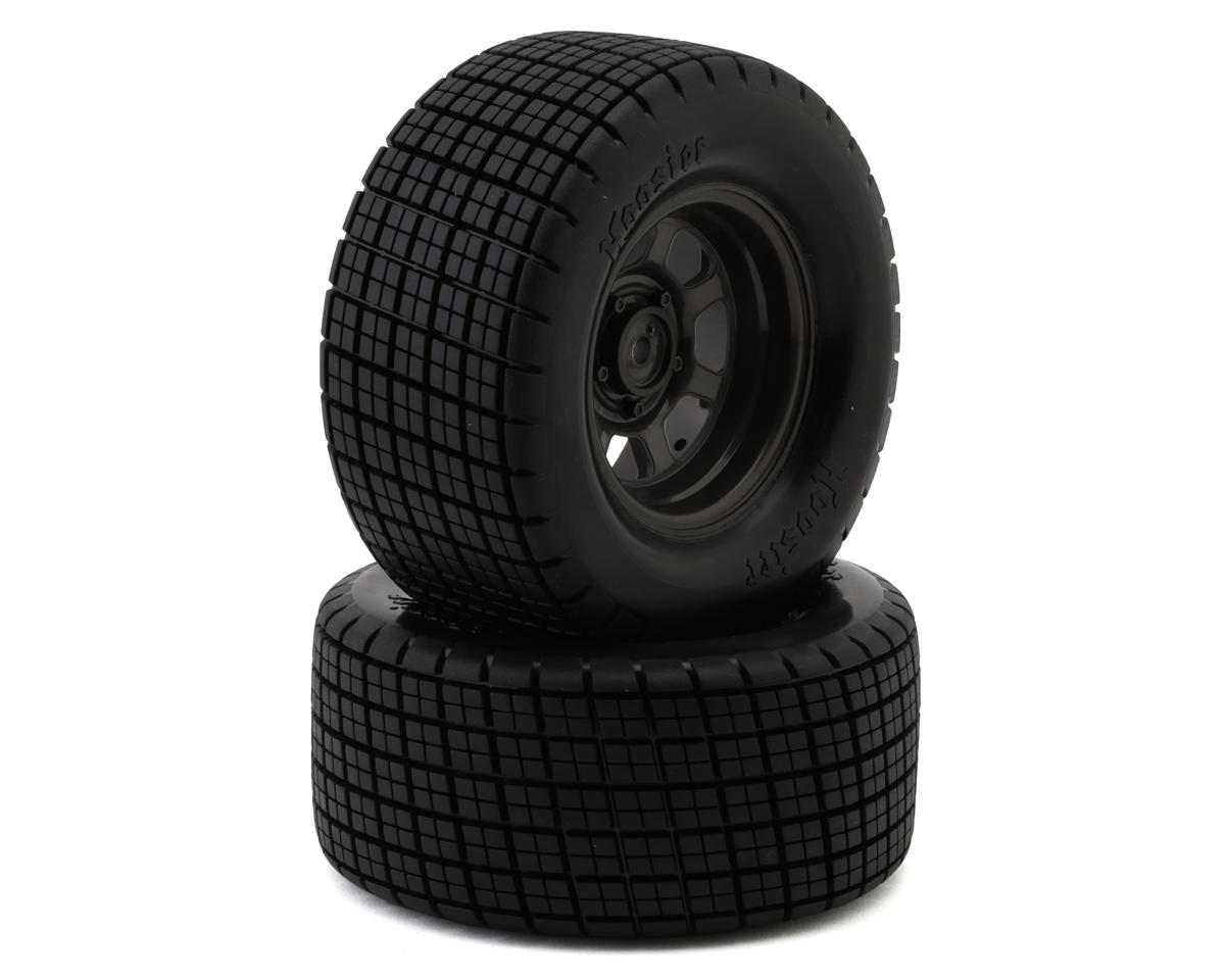 Traxxas Slash® Modified Hoosier® Pre-Mounted Dirt Oval Tires (Grey) (2 ...