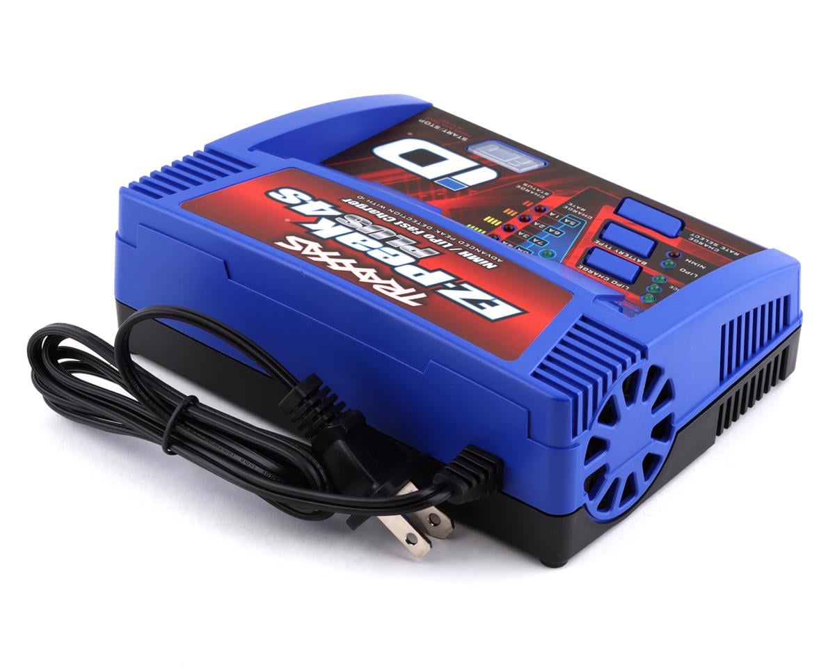 Traxxas EZ-Peak Plus 4S Multi-Chemistry Battery Charger w/Auto iD (4S ...